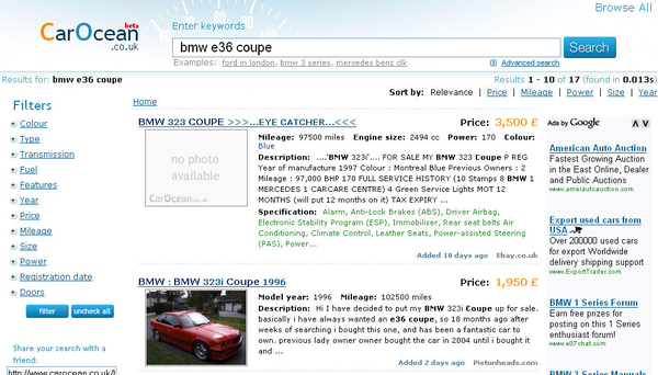 Simplify Your Car Search with Auto Classifieds Aggregator CarOcean