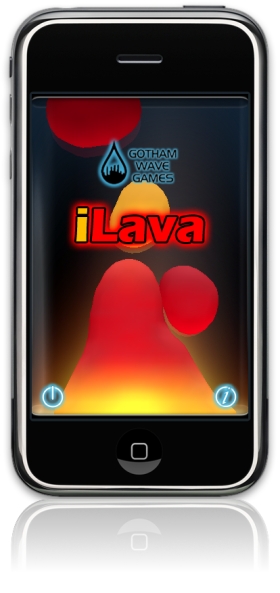Lava Lamp in an iPhone