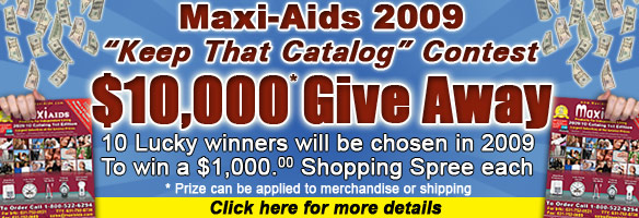 Maxi-Aids Is Going Green And Giving Away $10,000.00 in Shopping Sprees ...