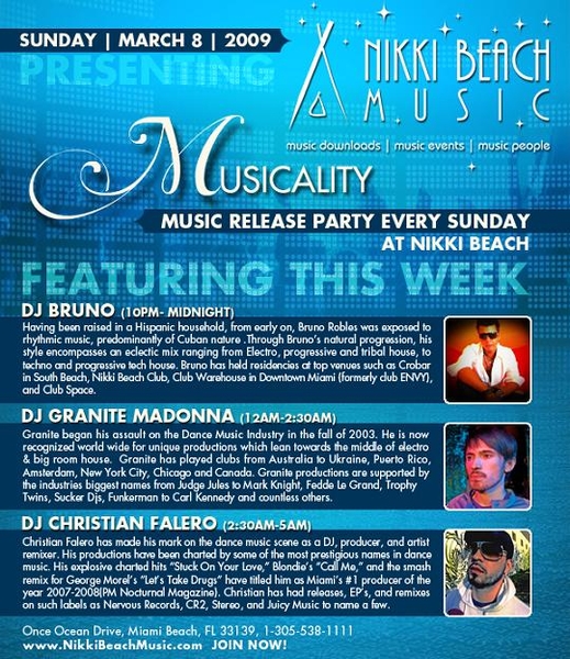Musicality, The Music Release Party in South Beach, Will Rock Nikki ...