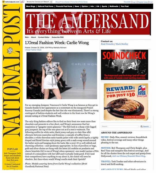 Icon Model Management, Toronto - National Post