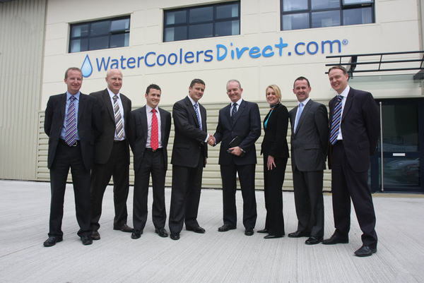 CEO from Barclays Commercial Visits Gloucester-based Water Coolers Direct