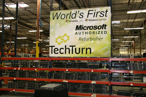 TechTurn Installs World's First Microsoft Refurbisher Server Operating ...
