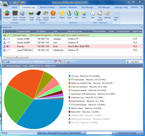 Computer And Internet Monitoring Software, IMonitor EAM 5.0 Announced