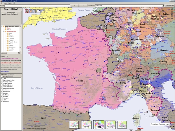 Europe History Maps Made Simple with Euratlas Periodis Expert