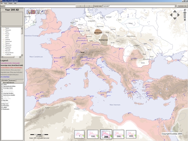 Europe History Maps Made Simple with Euratlas Periodis Expert