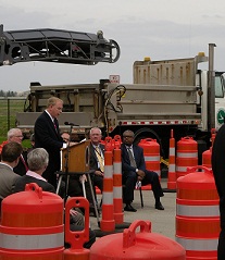 Hyperlogistics Group Hosts Ohio's Governor Strickland