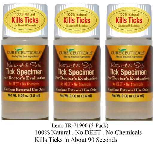 CureCeuticals Invents All-Natural Kills Ticks Drops: One Drop Kills ...