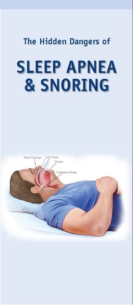 New Patient Education Brochure Available on The Hidden Dangers of Sleep ...