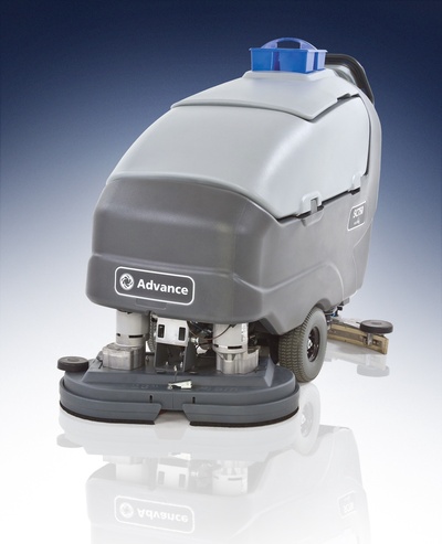 SC750 and SC800 Walk-Behind Scrubbers by Advance Deliver High-Capacity ...