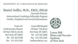 Dr. Daniel Soffer Expertly Performs Complex Coronary, Carotid and Limb ...
