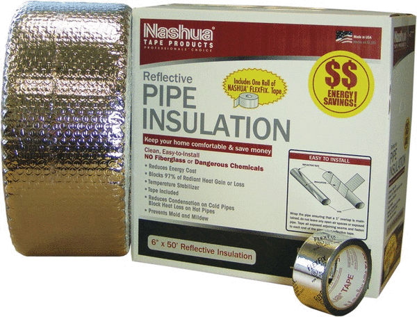 New Indoor/Outdoor Pipe Insulation Kit from Nashua Tape Products