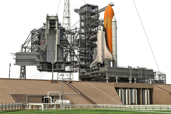 Gandoza Announces Release of New 3D Model, the NASA Launch Complex 39B