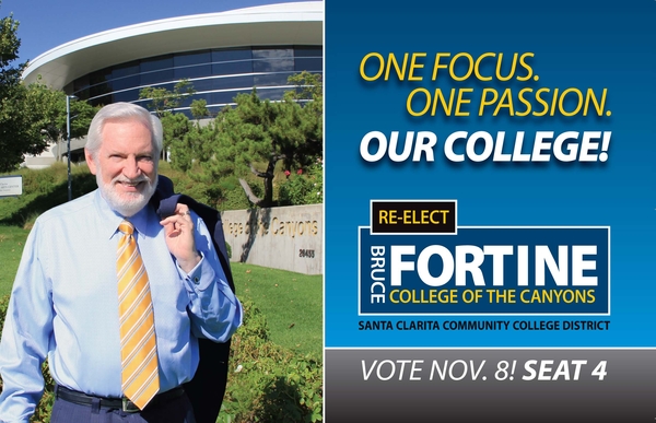 Michael D. Antonovich Endorses Fortine for College Board