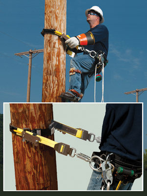 New Miller StopFall Fall Restraint Device Makes Climbing Wood Poles ...