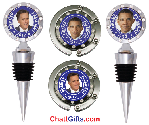 Obama and Romney Campaign Collectibles are a Big Hit with Voters