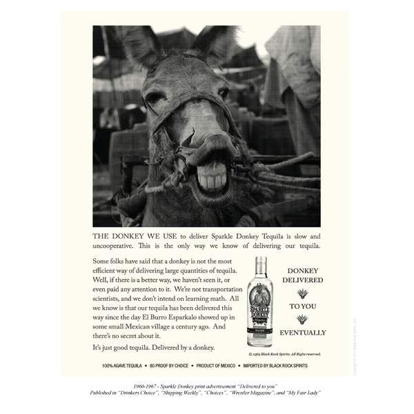 Sparkle Donkey - The World's Best Tequila Finally Arrives in the US
