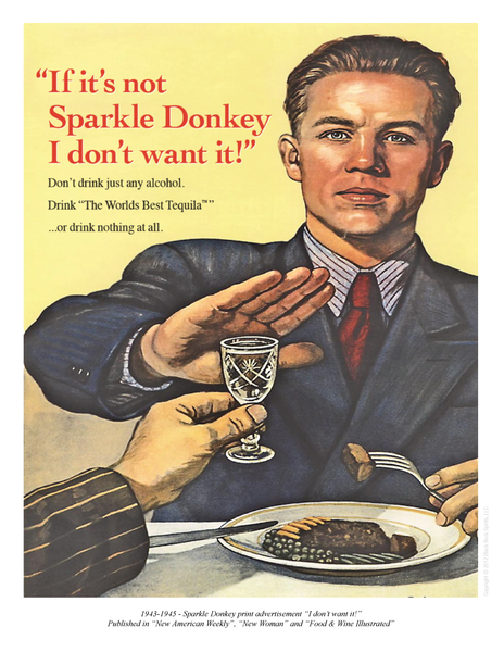 Sparkle Donkey - The World's Best Tequila Finally Arrives in the US