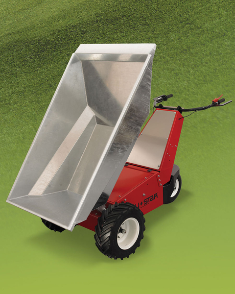 New Power Pusher E-750 Electric Wheelbarrow Streamlines Operation and ...