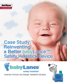 Case Study: Austrian Neonatal Nurses Give New babyLance Heelstick ...