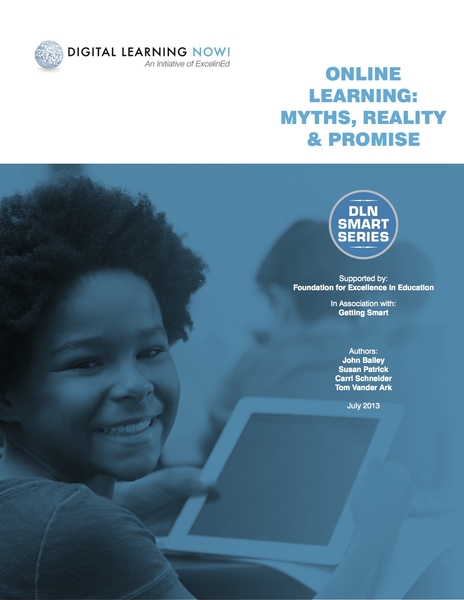 Digital Learning Now! Releases Report on Online Learning Myths & Realities