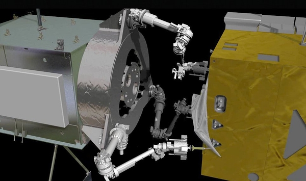 Space Station Working to Solve the Puzzle of Orbiting Satellite Repair