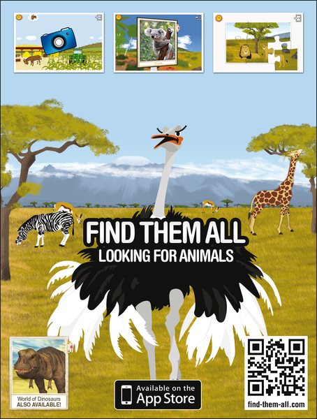 Find Them All: Looking for Animals - Educational Game for Children ...