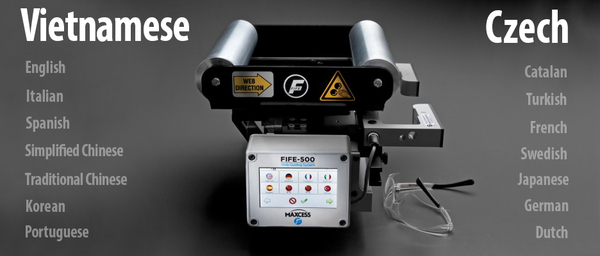 Maxcess Adds Additional Languages to FIFE-500 Web Guide