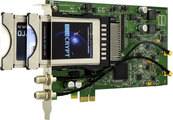 World's First Universal DVB PCI-e Card Supporting All Popular DVB ...