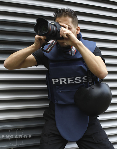EnGarde Donated Body Armor to Reporters Without Borders