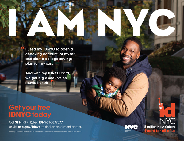 Better World Advertising Designs IDNYC Campaign for New York City