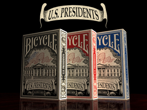Bicycle US Presidents Playing Cards Featuring all 44 US Presidents and ...