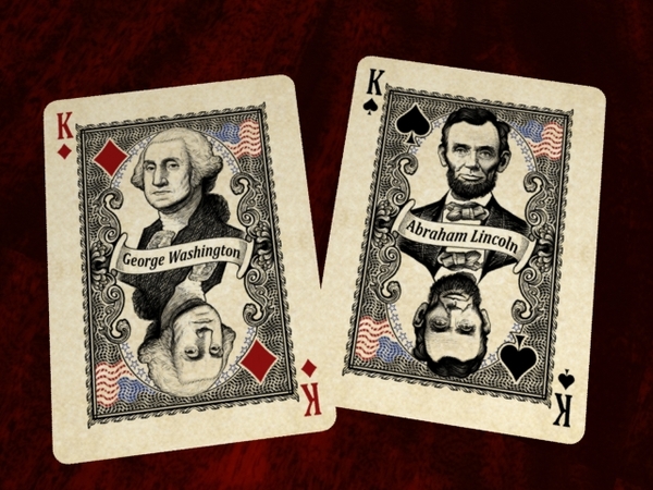 Bicycle US Presidents Playing Cards Featuring all 44 US Presidents and ...