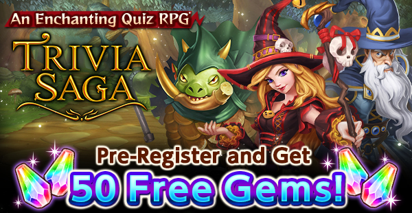 Pre-Registration for Enchanting Quiz RPG "Trivia Saga" Begins in 126 ...