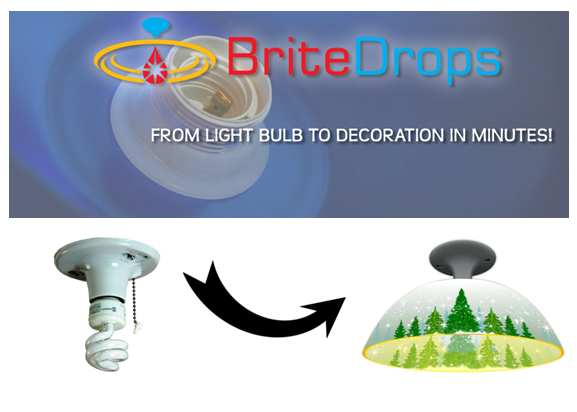 Home Decor & Lighting Startup BRITEDROPS LLC Creates Instant Retrofit ...
