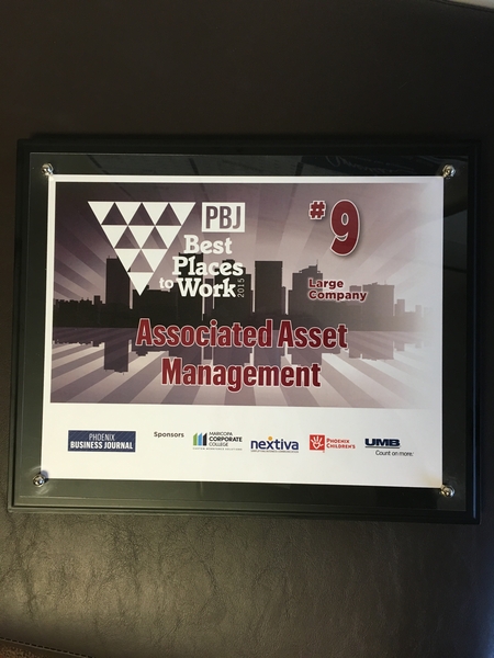 Associated Asset Management Ranks in the Top 10 Best Places to Work ...