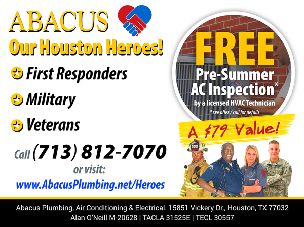 Abacus Plumbing, Air Conditioning, & Electrical Launches "First ...