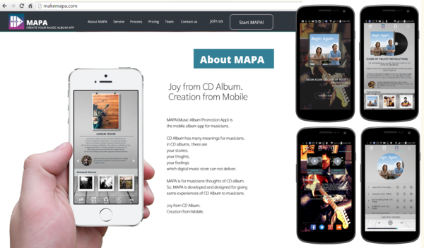 Pison Contents Launched 'MAPA,' Music-Album-APP Creating Service