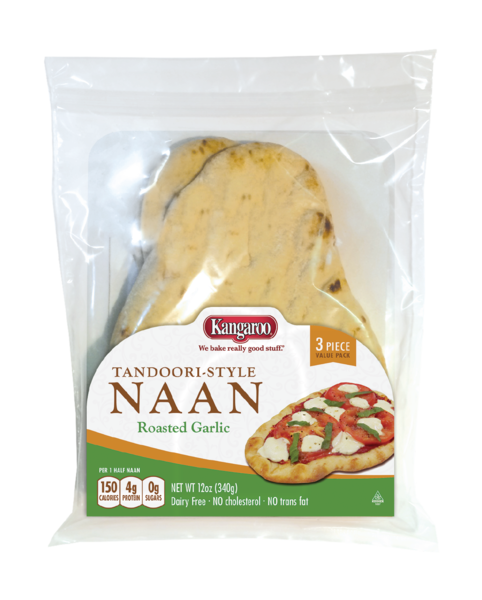 Kangaroo Brands Introduces Naan