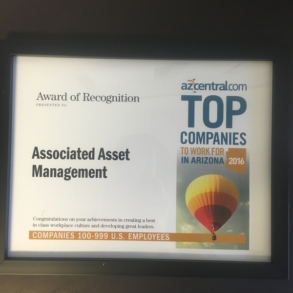 Associated Asset Management was Selected as One of the 2016 azcentral ...