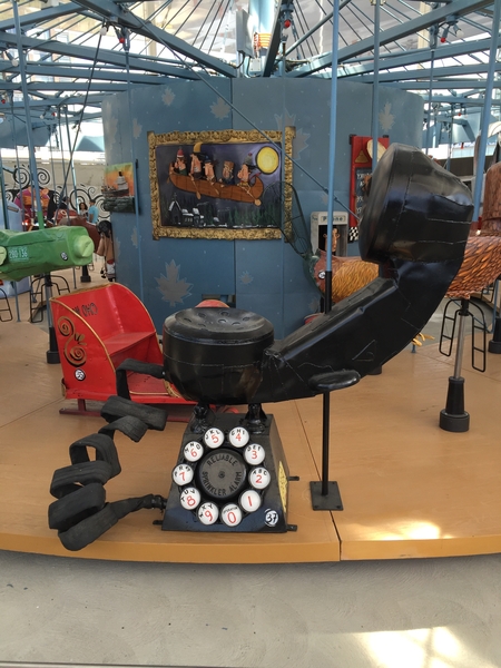 The Pride of Canada Carousel, a One-of-a-kind Rideable, Fine Art Merry ...