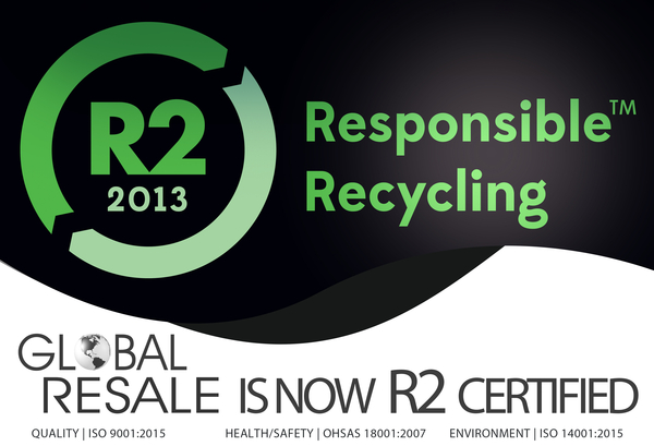 Global Resale is now R2 Certified and Achieves Multiple Quality ...