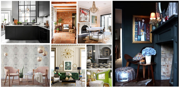 A Year of Bold, Moody Glamour: 17 Interior Design Trends for 2017