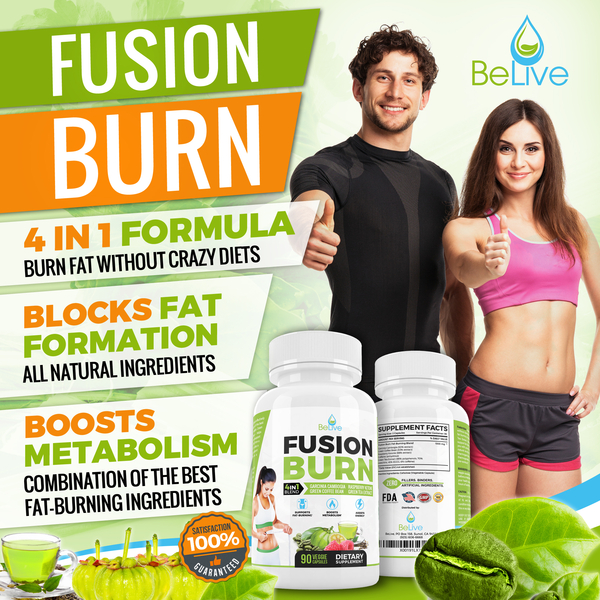Fusion Burn, A Natural Weight Loss Dietary Supplement, Officially ...