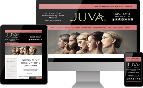JUVA Skin & Laser Center Launches 'High-Tech and Responsive' Online ...