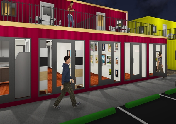 Shipping Container Office Park Offers Flexible Workshop and Suite Space ...