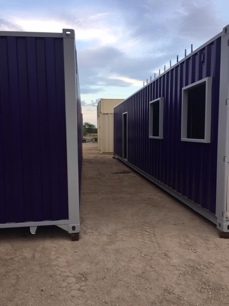 TCU Horned Frogs Purple to Adorn Shipping Containers in Alliance Area