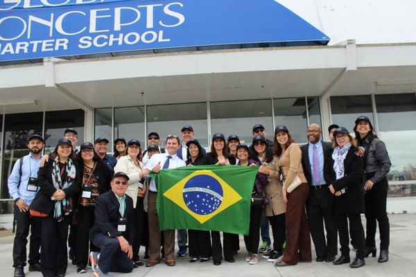 Global Concepts Charter School hosts Brazillian Delegation of 21 Educators