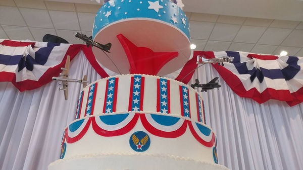 Icing on the Cake Creates 14-Foot Cake for Air Force Academy Ball