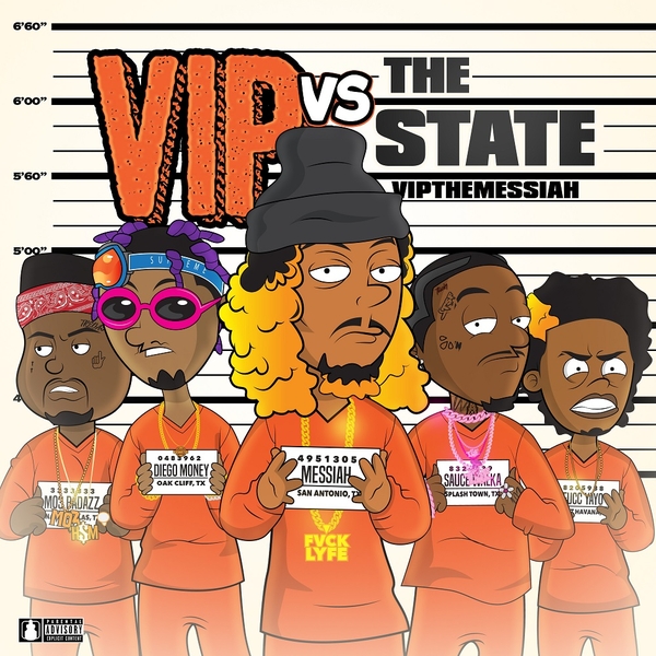 Rapper VIP The Messiah's Mixtape "VIP vs The State" Available Now
